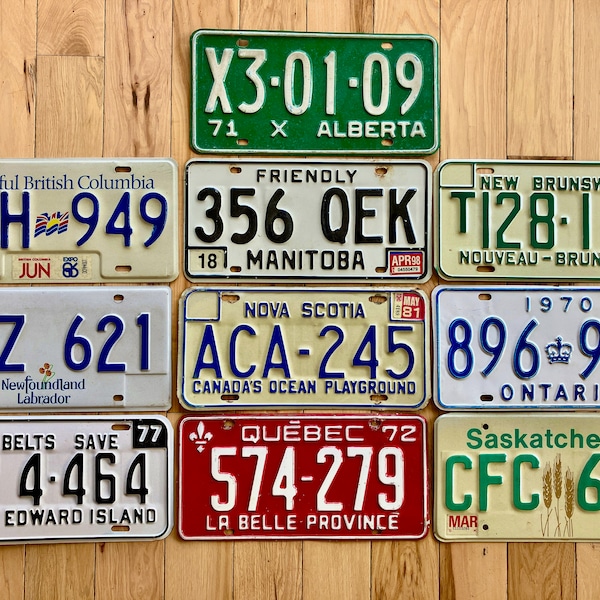 License Plate Map - Etsy