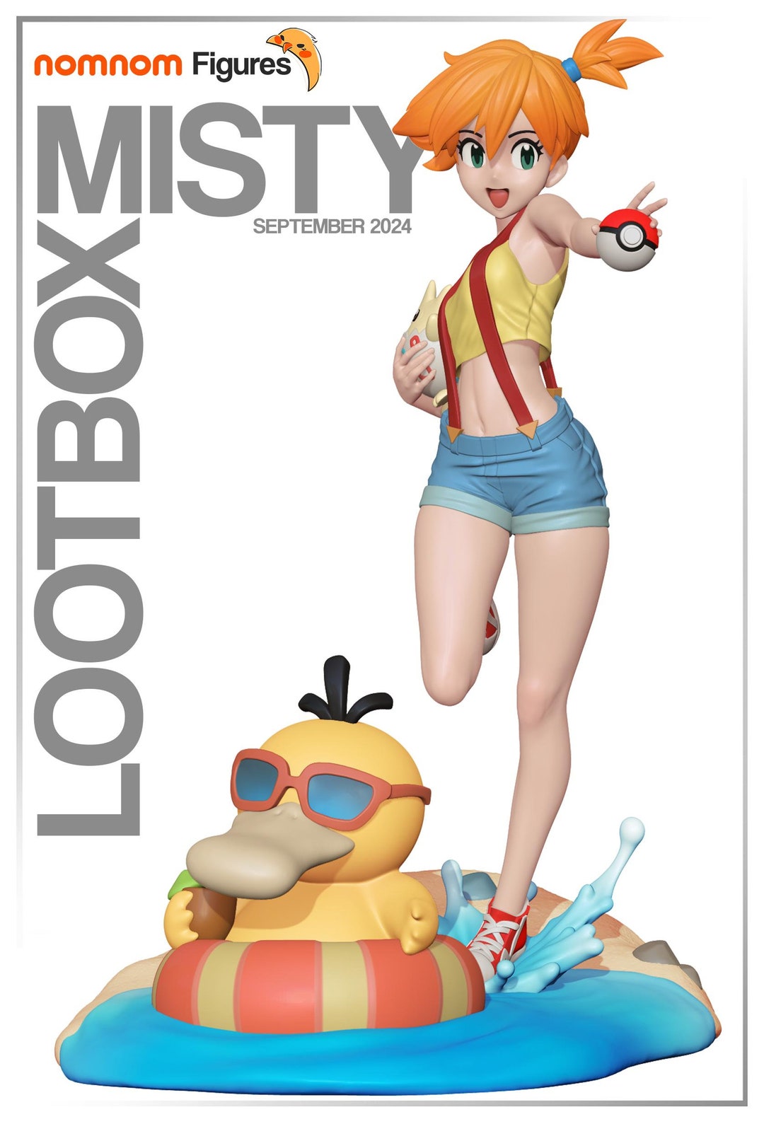 Misty Pokemon Nomnom Figures Etsy