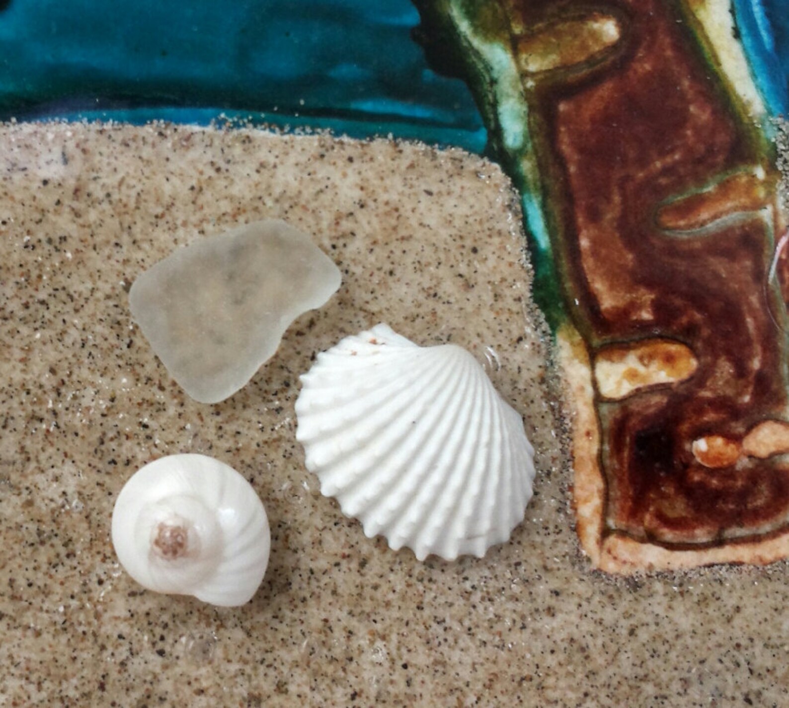 Palm Tree Tiled Ink Art - Etsy