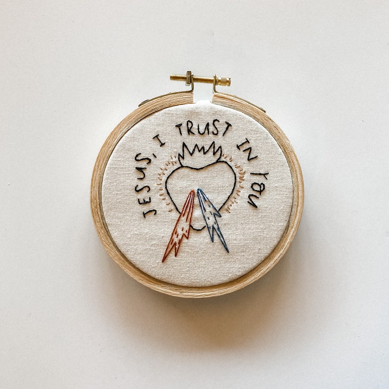 Divine Mercy Embroidery Stitchalong DIGITAL DOWNLOAD - Etsy