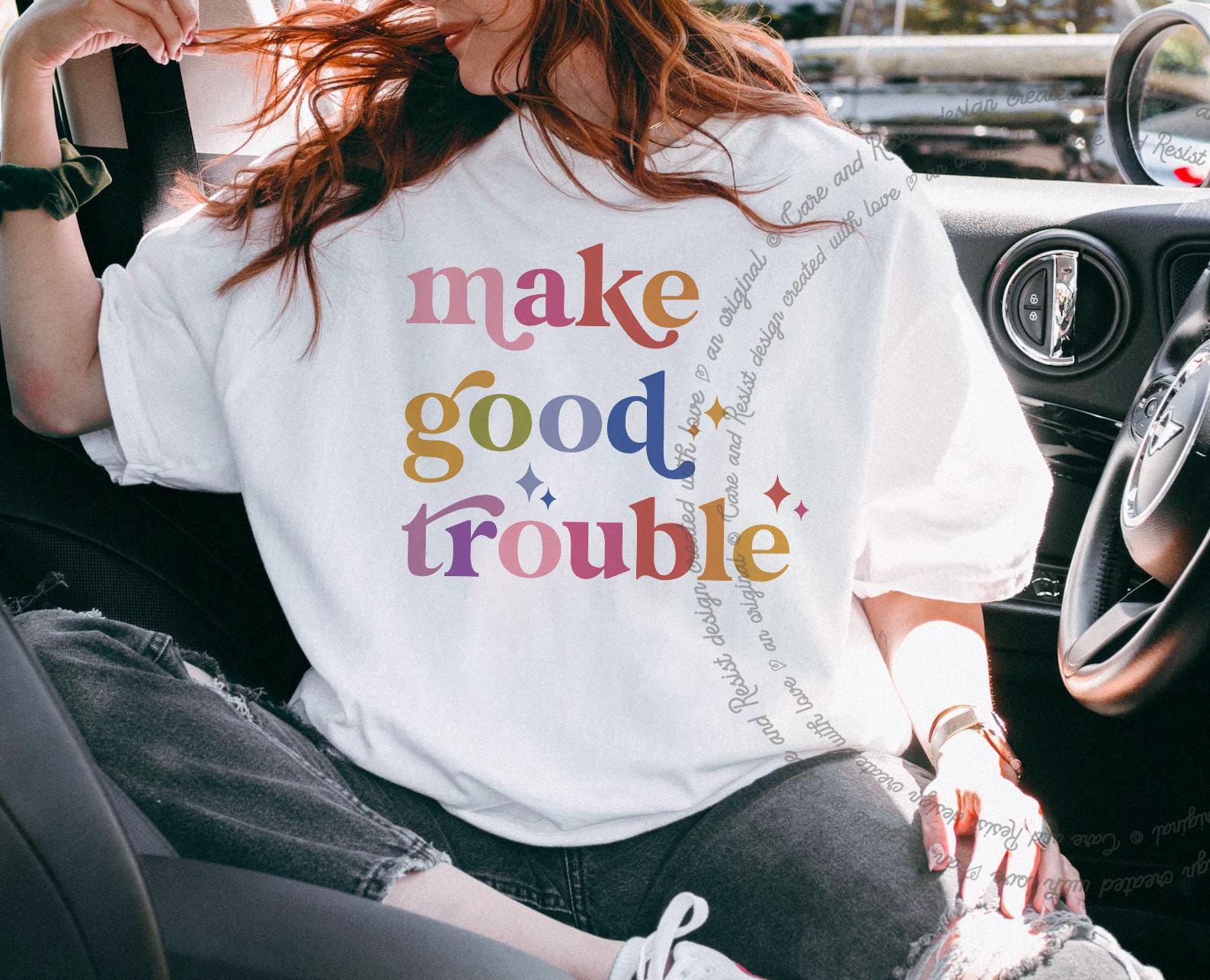 Good Trouble Tshirt, Make Good Trouble Shirt, John Lewis Shirt, Get in ...