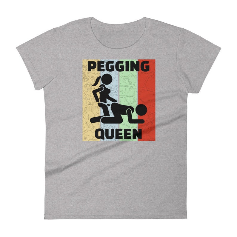 Pegging Queen Fetish Women's Short Sleeve T-shirt BDSM - Etsy
