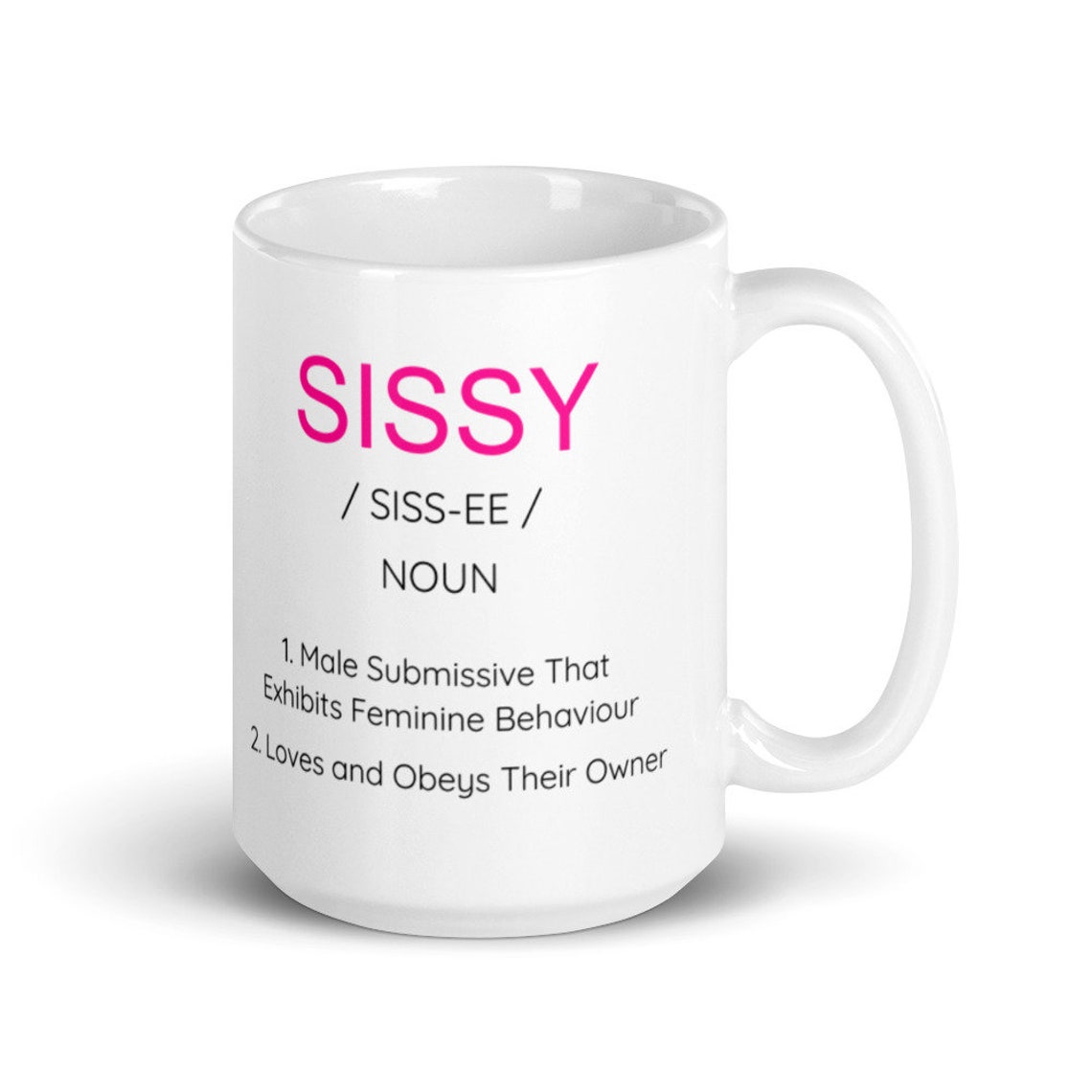 Sissy Definition Mug Feminization Teacup Sissification - Etsy