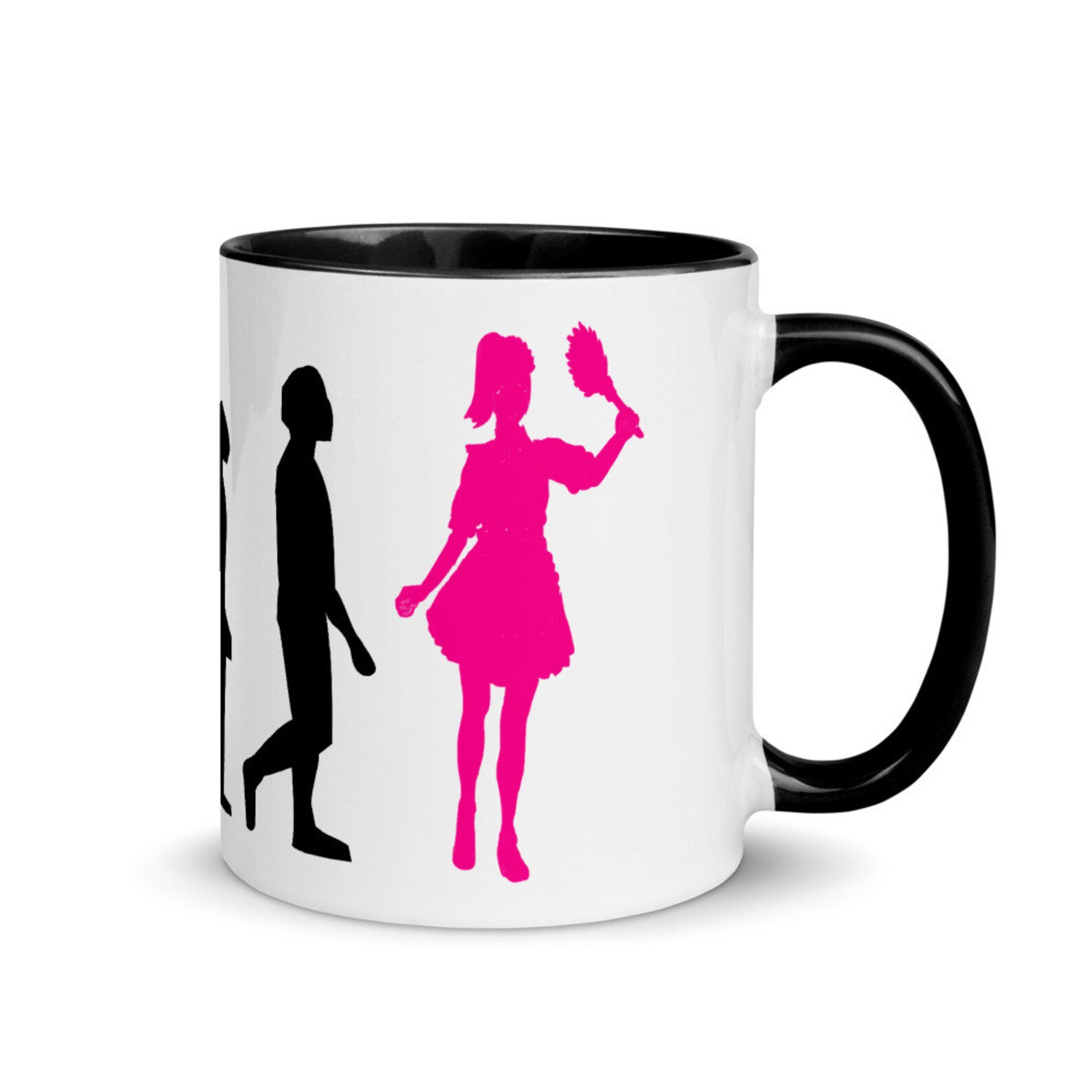 Evolution of Sissy Maid Mug With Color Inside Feminization | Etsy