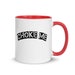 Choke Me Coffee Mug With Color Inside Choking Kink Teacup Funny Coffee ...