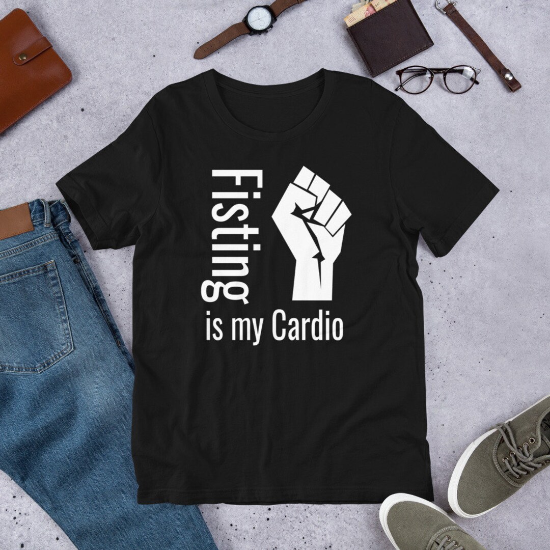 Fisting es mi camiseta unisex de manga corta Cardio Equipo BDSM para hombres Ropa sumisa - Etsy ...