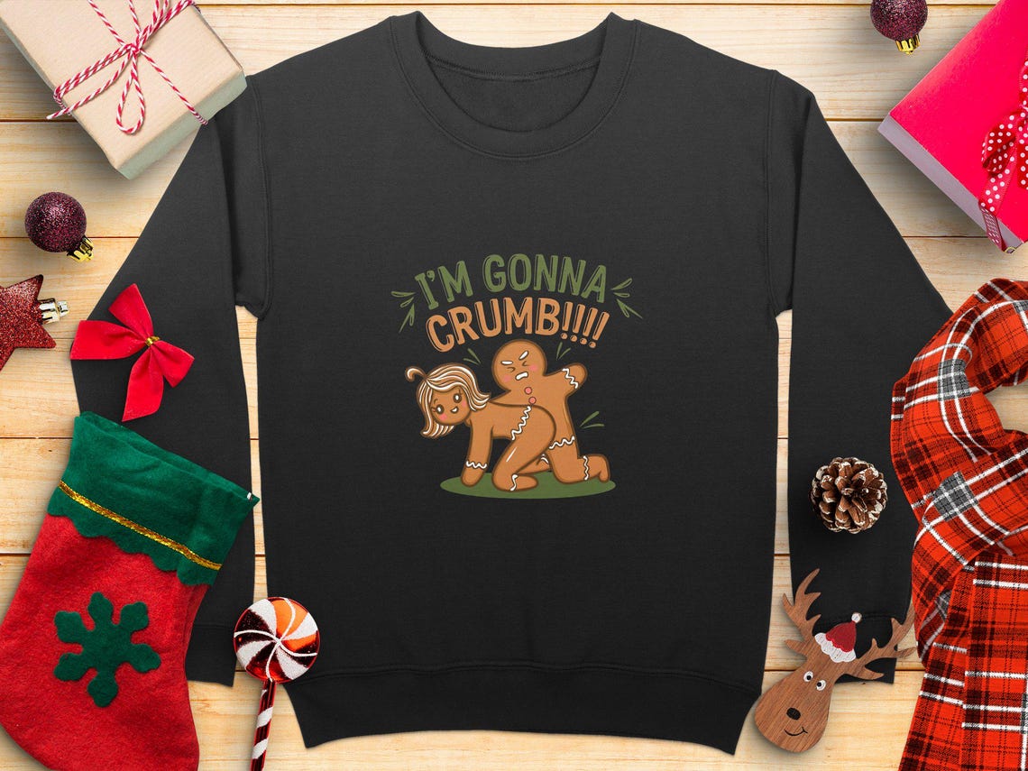 Funny Gingerbread PNG SVG Digital Download - Christmas Shirts Mugs ...