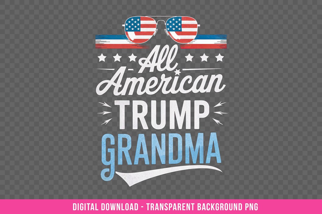 Trump PNG Digital Download - Trump 2024 - Custom DTG Prints - Instant ...
