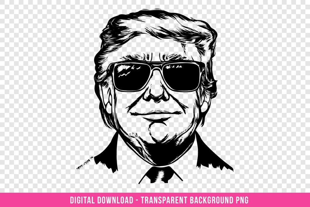 Trump PNG Digital Download Trump 2024 Custom DTG Prints Instant ...