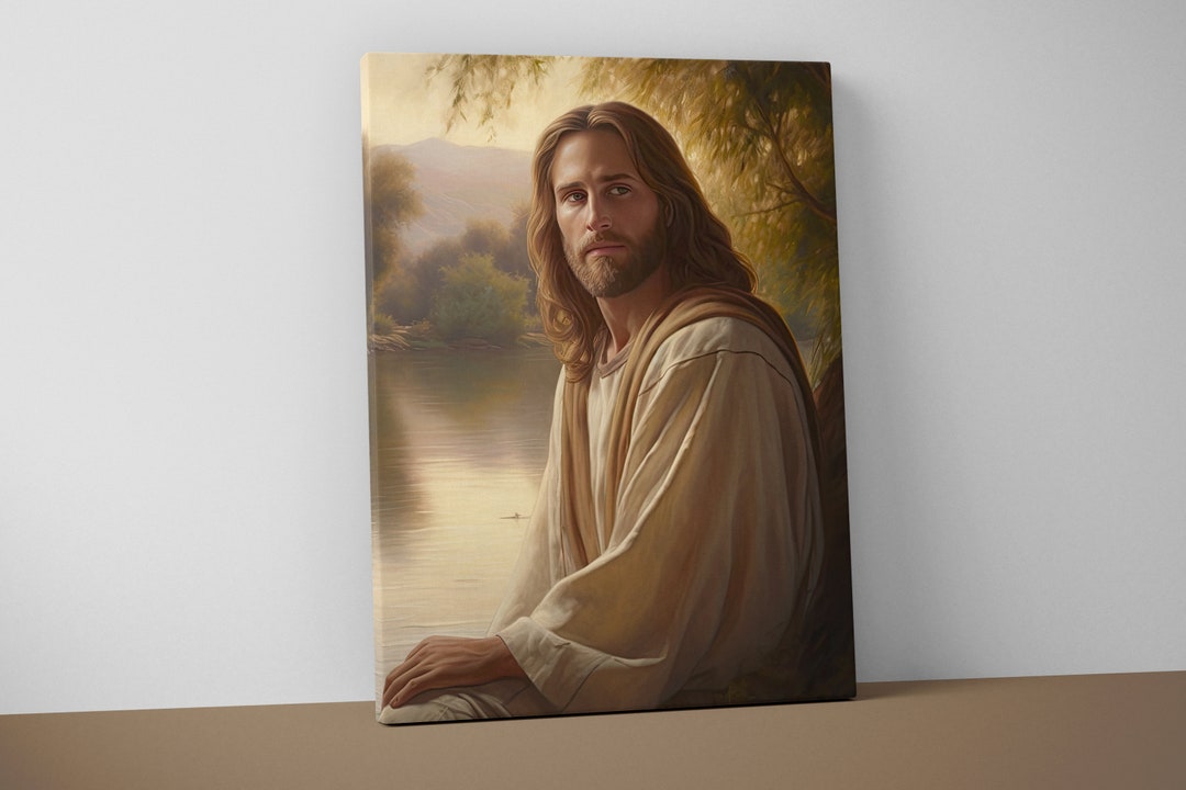 Jesus Christ Canvas Art - Modern Christian Catholic Decor - Christ ...