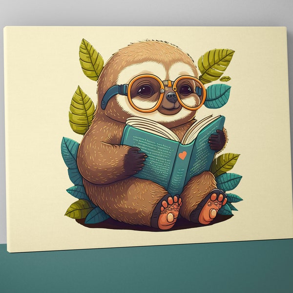Sloth Painting - Etsy