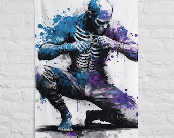 Jiu Jitsu Female Flag BJJ Wall Art Decor Brazilian Gift - Etsy