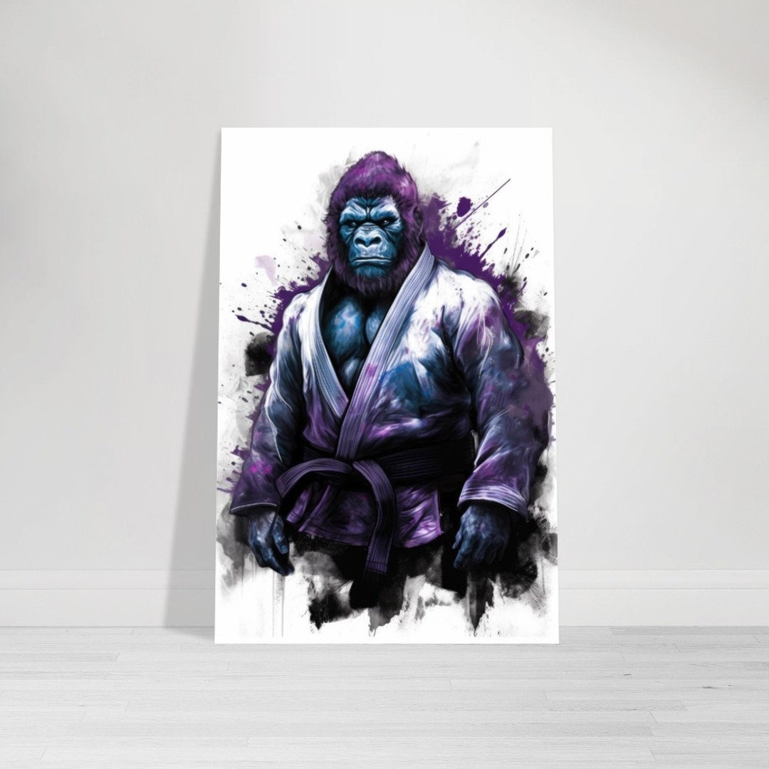 Jiu Jitsu Poster - Martial Arts - Jujitsu - Brazilian Jiu-jitsu Wall ...