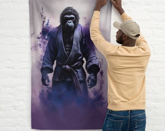 Jiu Jitsu Female Flag BJJ Wall Art Decor Brazilian Gift - Etsy