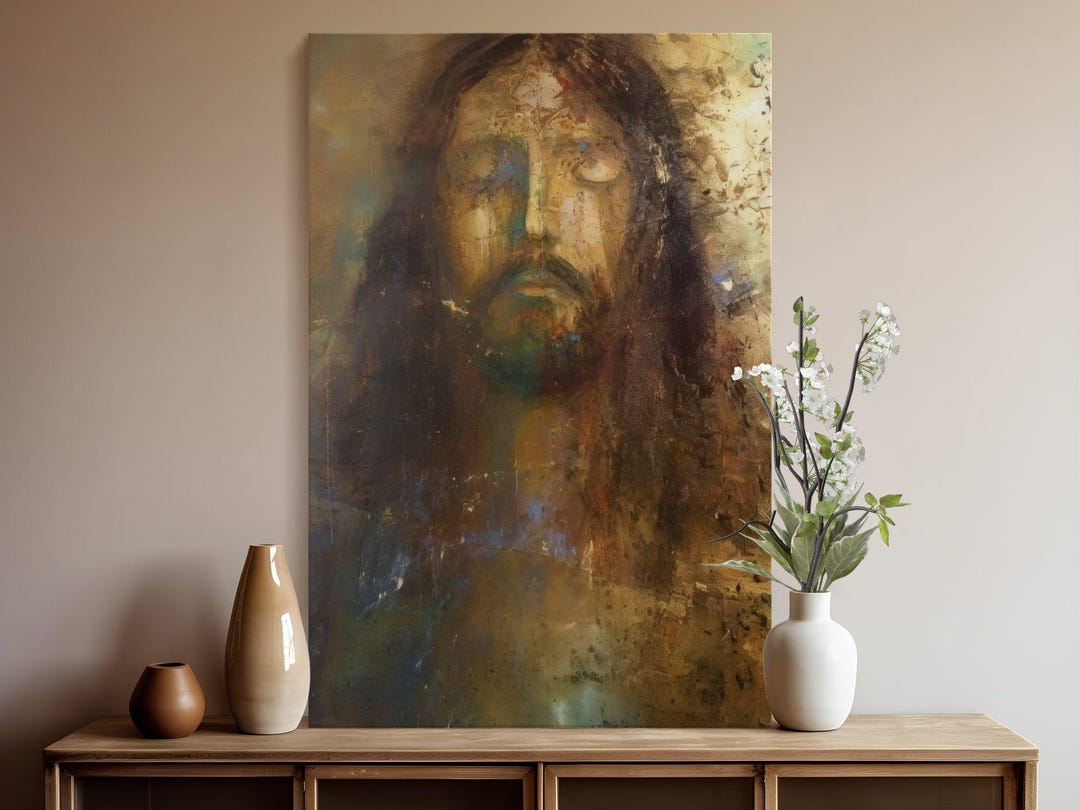 Custom Canvas Christian Wall Art, Catholic Jesus Canvas Art, Religious ...