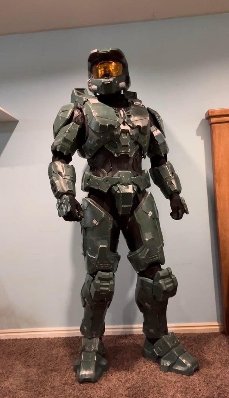 Halo: Infinite Master Chief FLEXIBLE Undersuit Torso 18-piece Screen ...