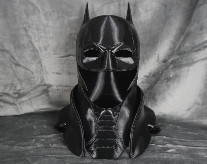 Robert Battinson FLEXIBLE Bat Cowl 2021/2022 Screen Accurate DIY ...