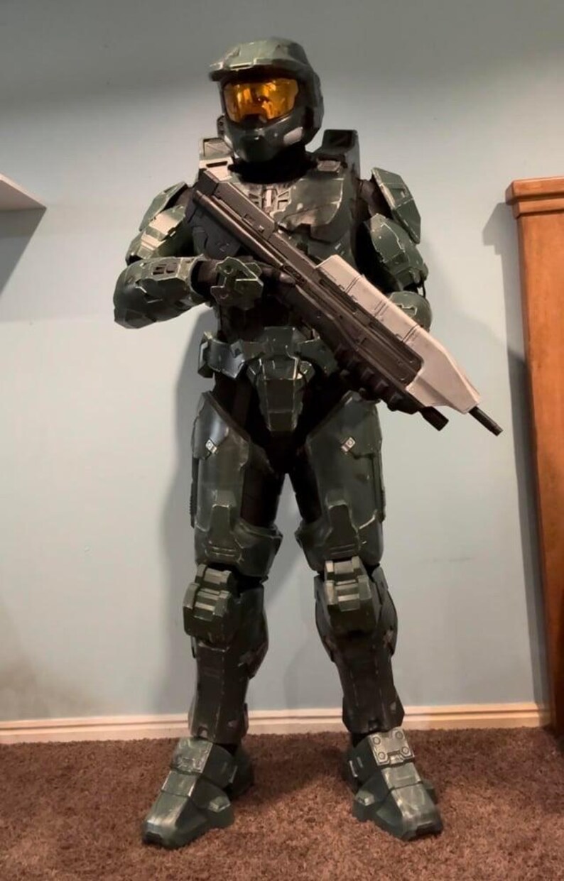 Halo: Infinite Master Chief FLEXIBLE Undersuit Torso 18-piece Screen ...