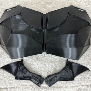 Robert Battinson FLEXIBLE Bat Chest Piece 2021/2022 Screen Accurate DIY ...