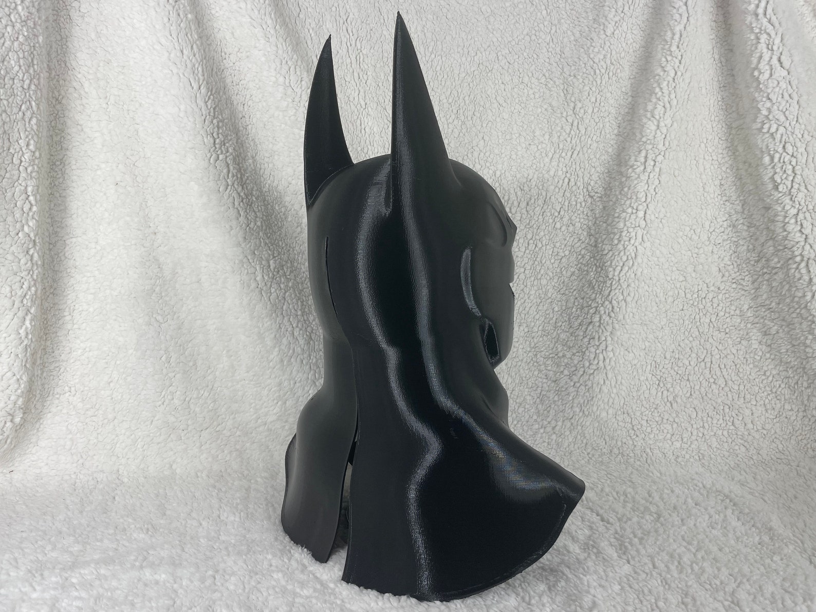 Arkham FLEXIBLE Bat Cowl screen Accurate DIY Cosplay - Etsy