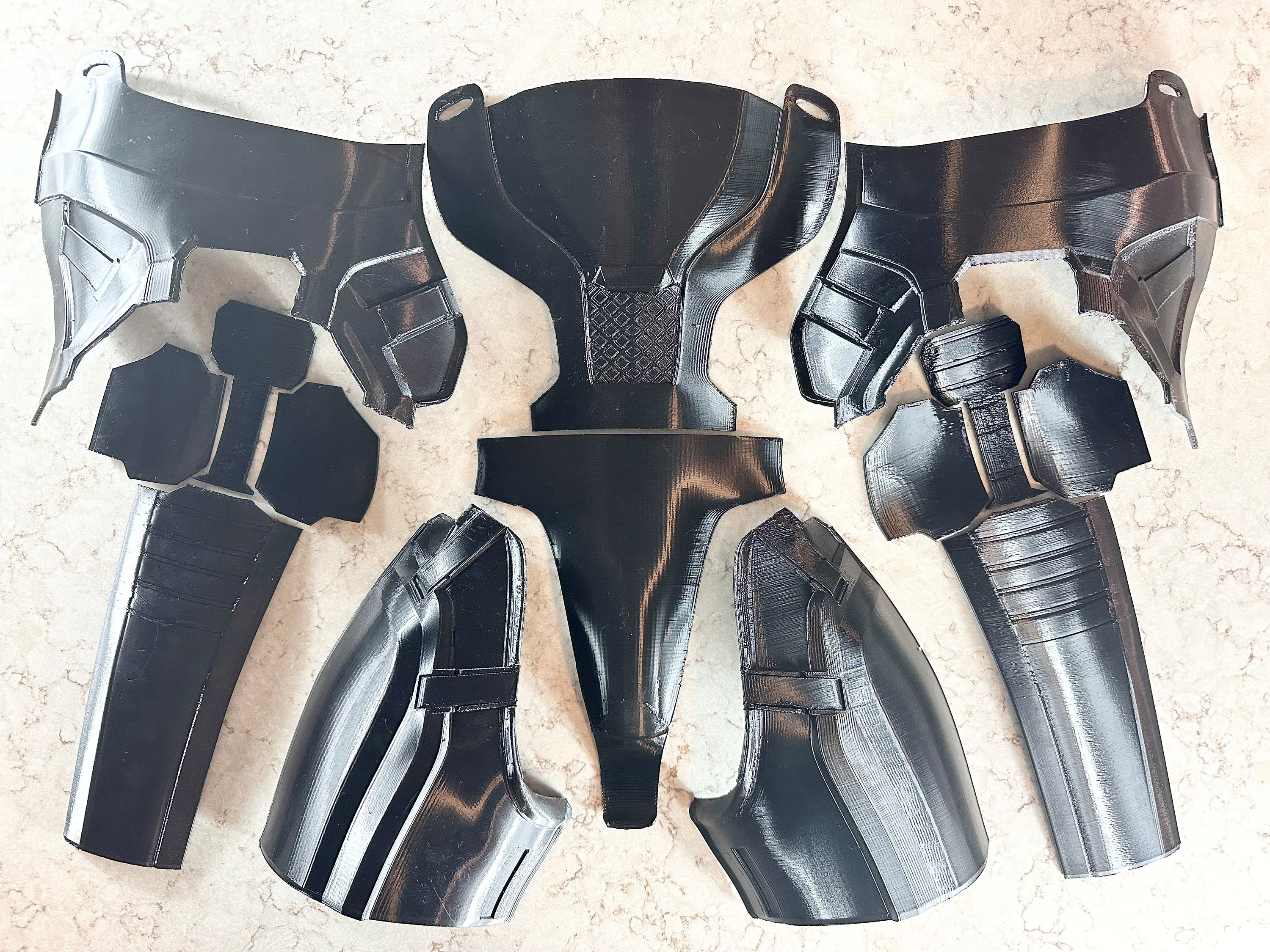 Halo: Infinite Master Chief FLEXIBLE Undersuit Torso 18-piece Screen ...