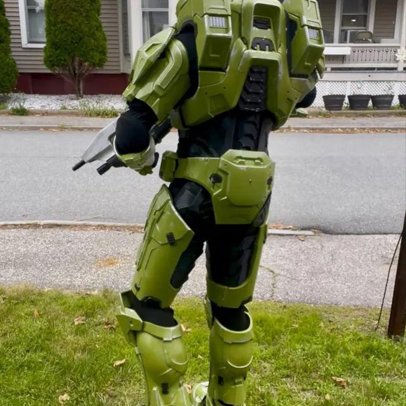 Halo: Infinite Master Chief FLEXIBLE Undersuit Torso 18-piece Screen ...