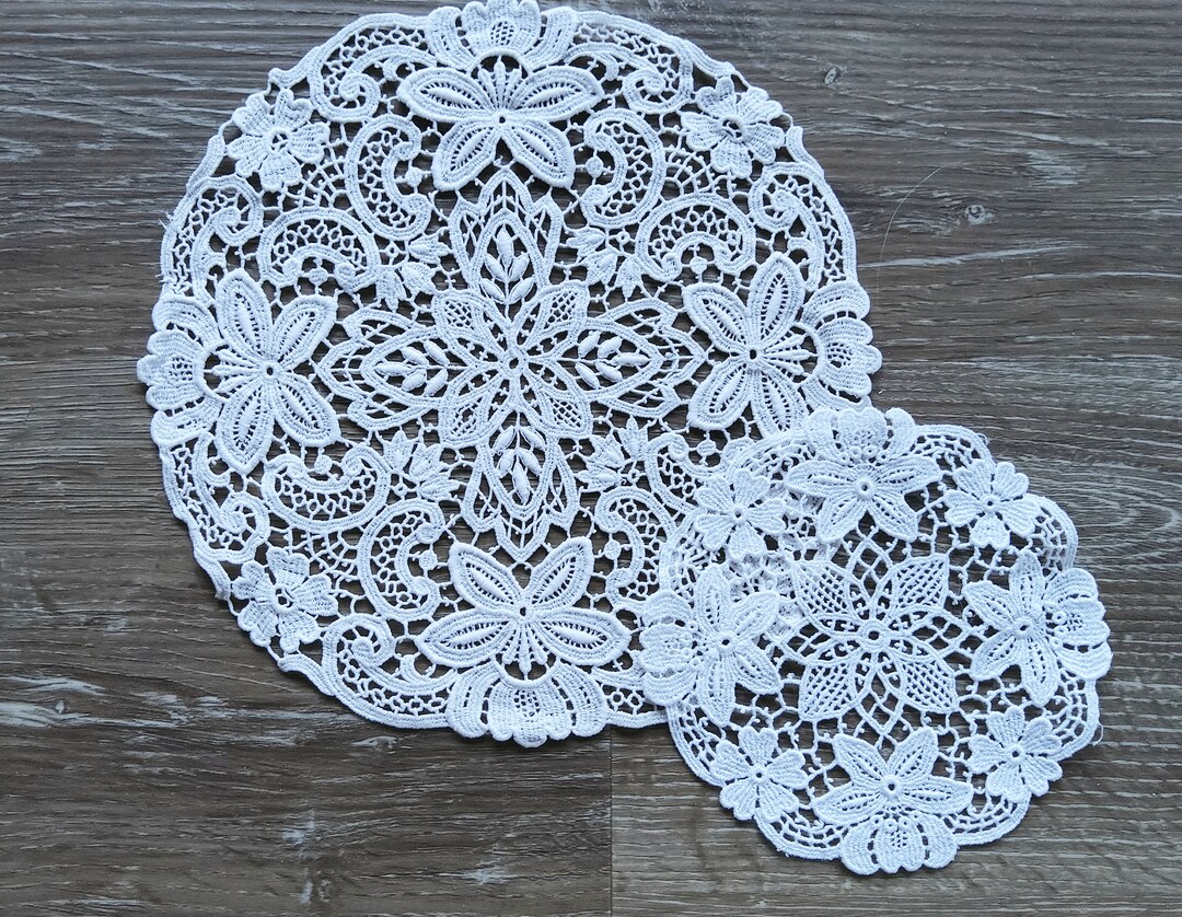 Venetian Lace, Precious, Decorative Doilies, Bobbin Lace, Antique ...