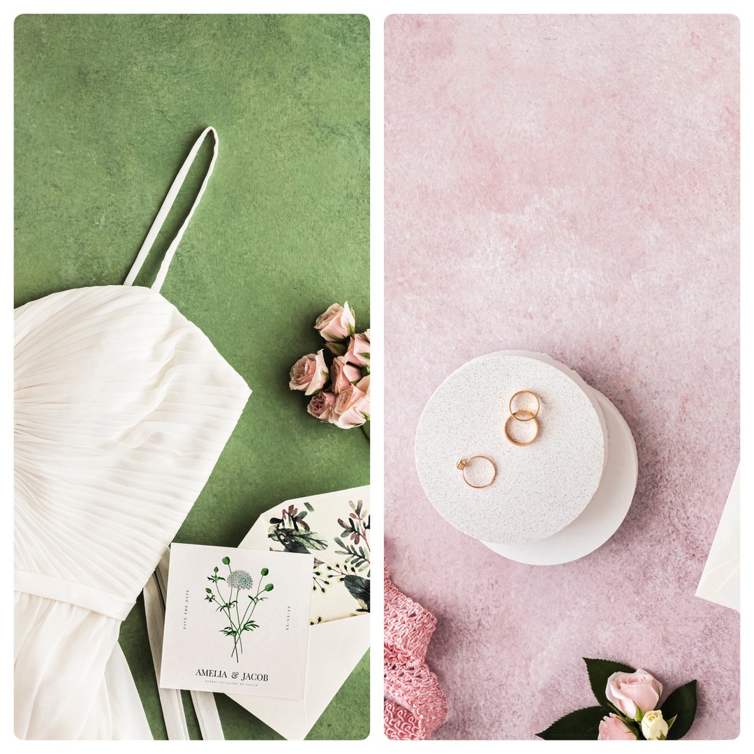 2 two Styling Mats for Wedding and Product Photography Hand - Etsy