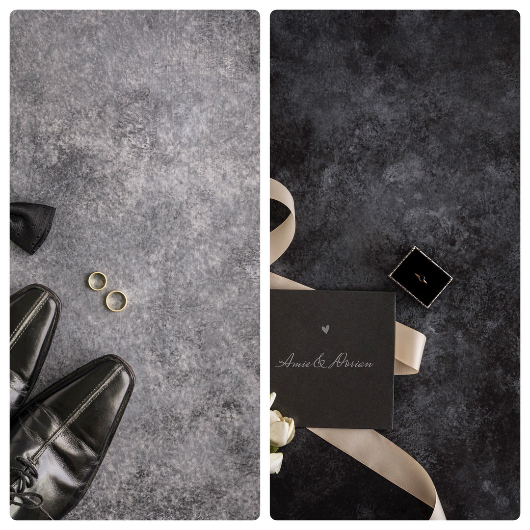 2 two Styling Mats for Wedding and Product Photography, Hand Painted ...