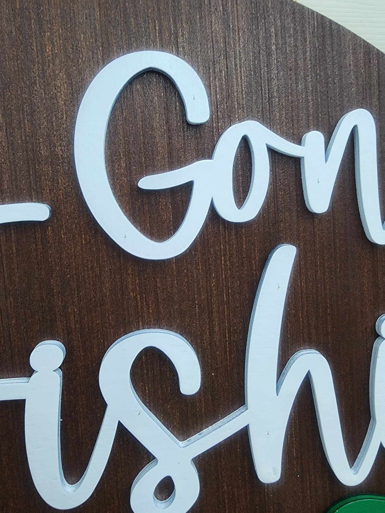 Gone Fishin Door Hanger - Etsy