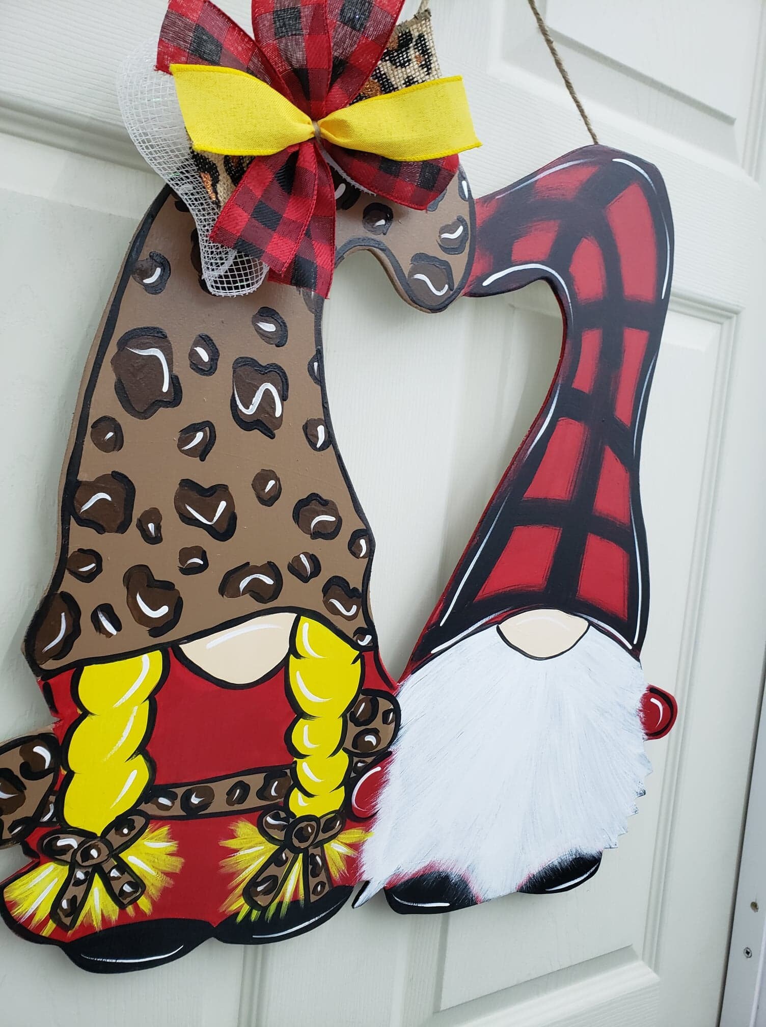 Gnome, Girl Gnome, Boy Gnome, Set of Gnomes, Door Hanger - Etsy