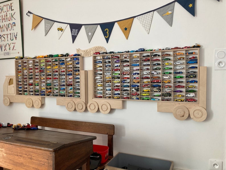 Whole Set of Toy Car Storage Truck Trailer 110 Sections - Etsy