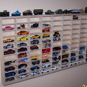 Toy Car Storage 110 sections Shelf Garage for Hot Wheels | Etsy