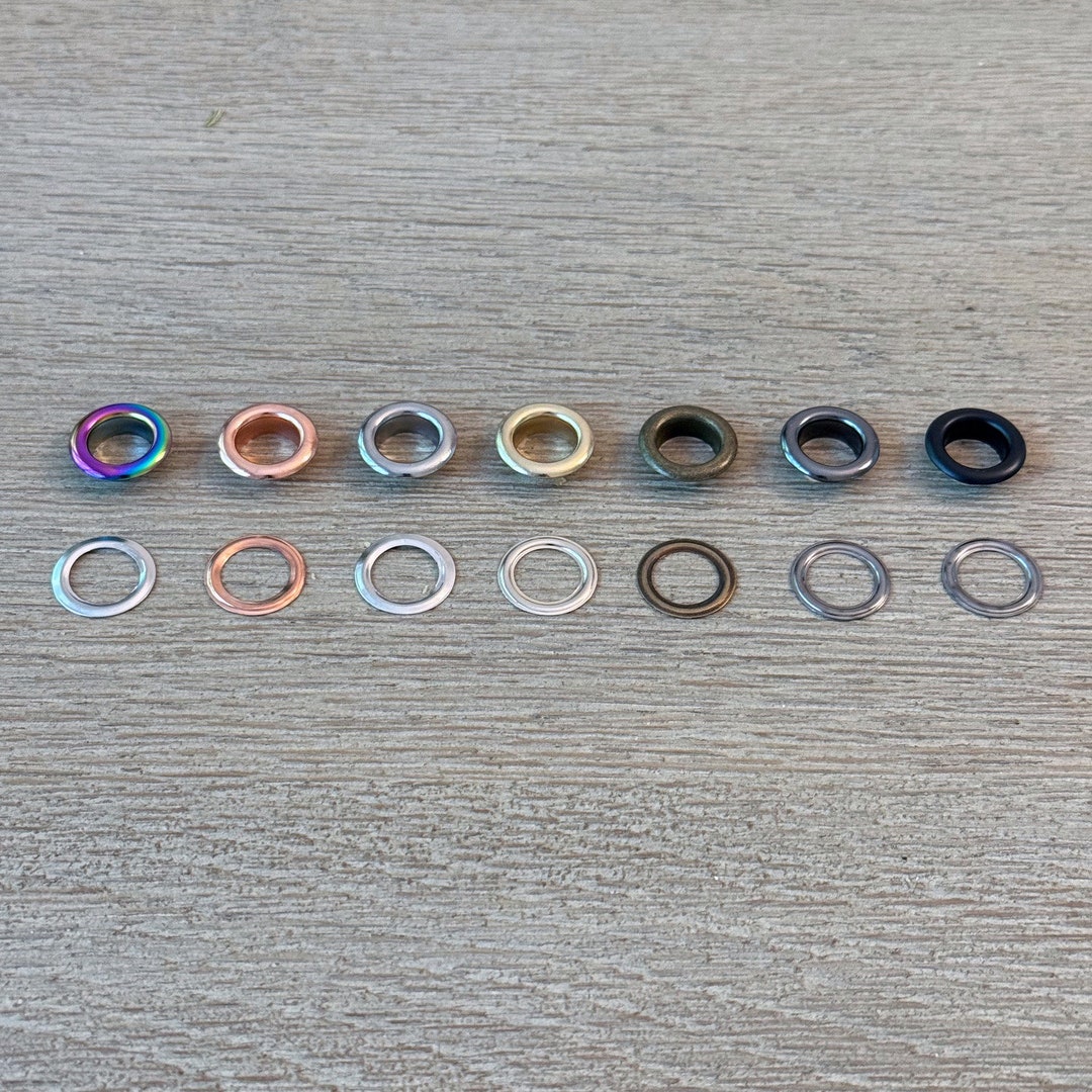 10mm Eyelets Grommets With Washers, Metal Grommets Rivets Metal Eyelets ...