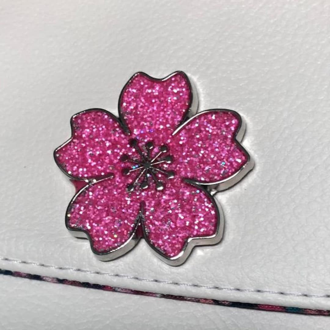 Sparkling Sakura Magnetic Snap (1pc) - Etsy