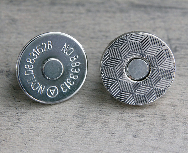 18mm Thin Magnetic Purse Snaps Closures 5 Sets - Etsy