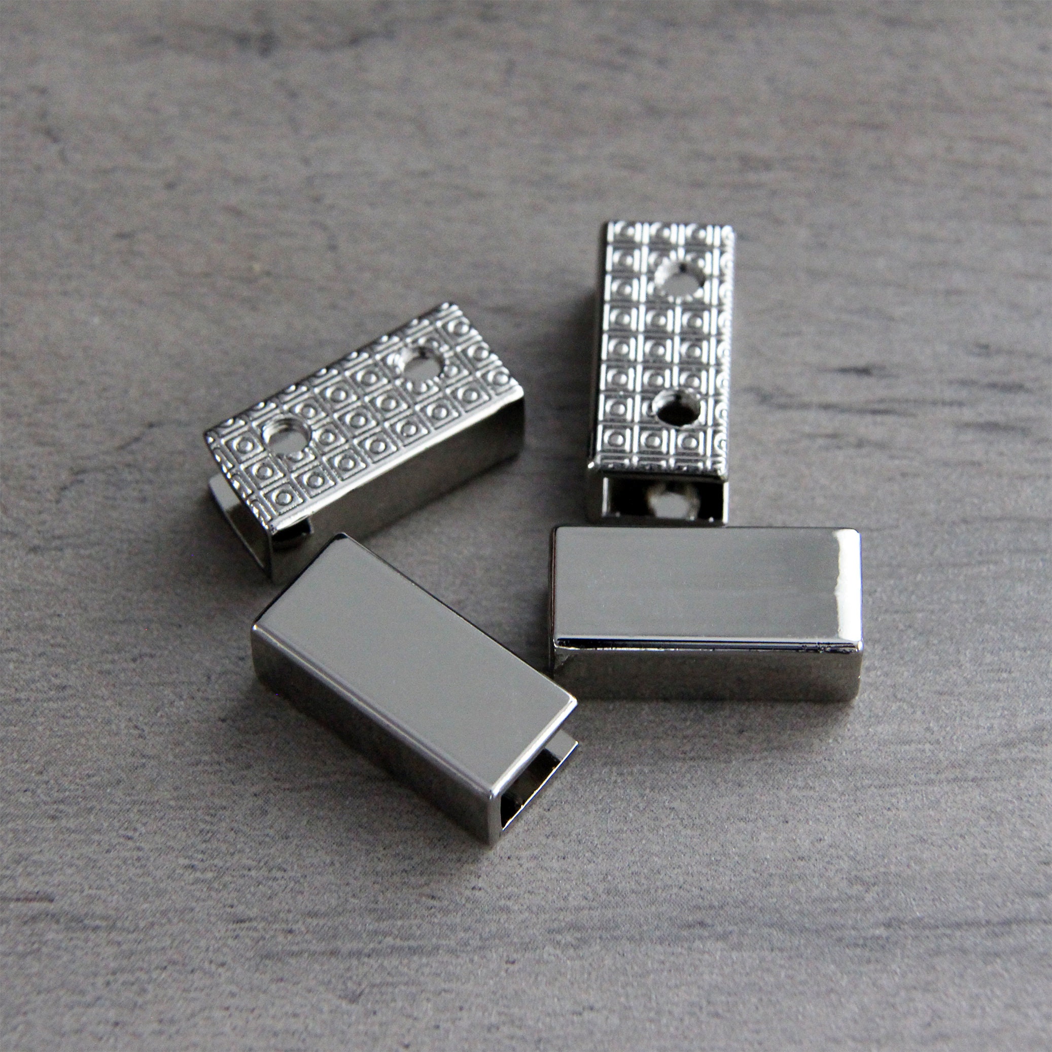 3/4″ (20mm) Rectangle Strap End Caps – 4 Pcs - Etsy
