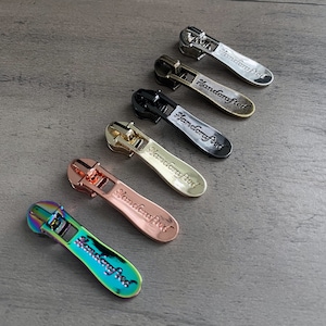 Handcrafted Zipper Pulls 5 Pcs Designed for 5 Nylon Zipper | Etsy