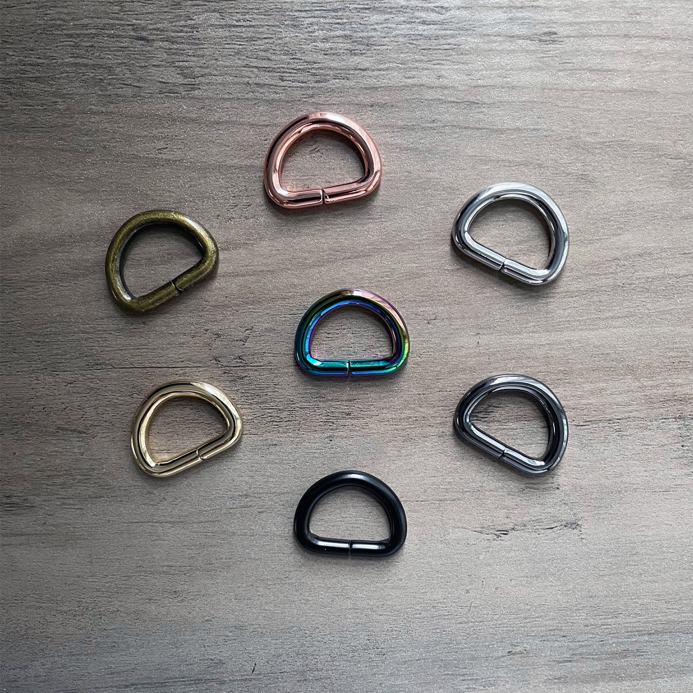 3/4 D-rings 4 Pieces - Etsy