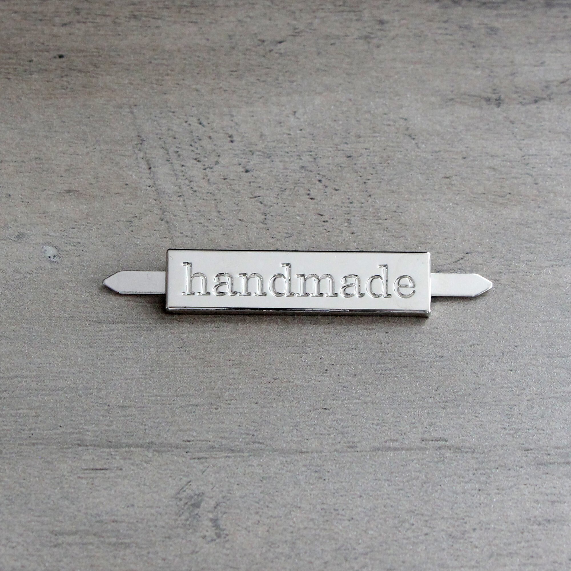 Metal handmade Rectangle Tags 5 Pcs Purse/bag - Etsy