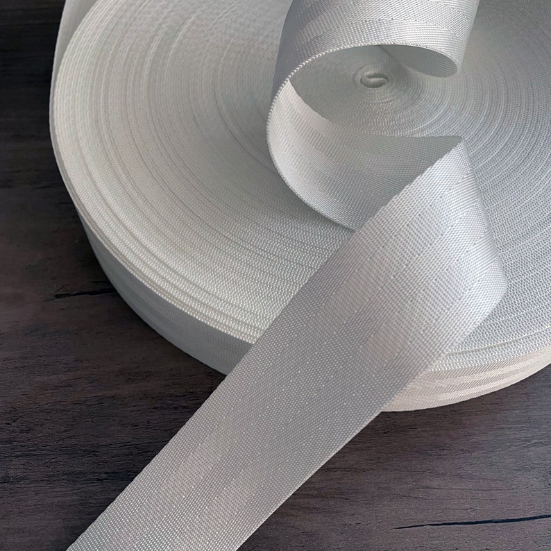 1 Inch Nylon Seat Belt Webbing by the Yard Solid Colors - Etsy