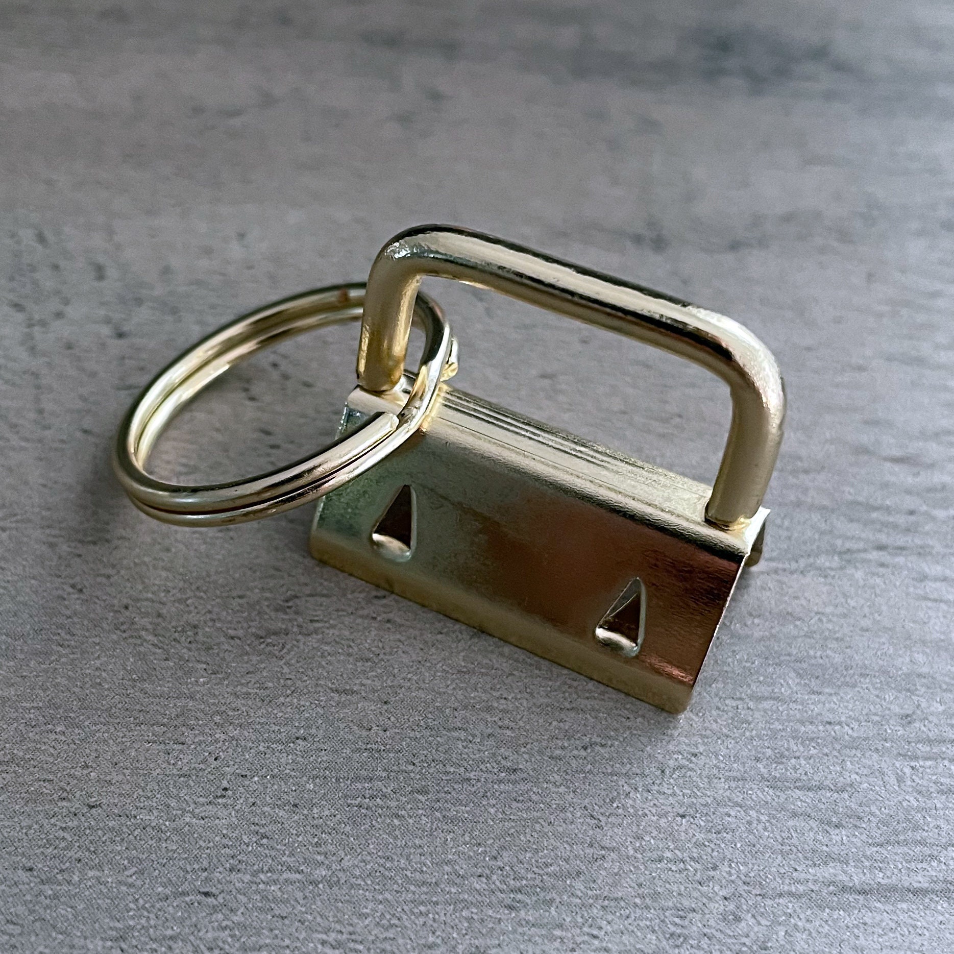 Key Fob Hardware with Key Rings Sets 1 Inch 5 pcs | Etsy