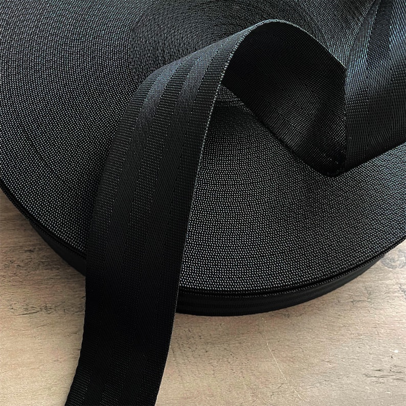 1 Inch Nylon Seat Belt Webbing by the Yard Solid Colors - Etsy
