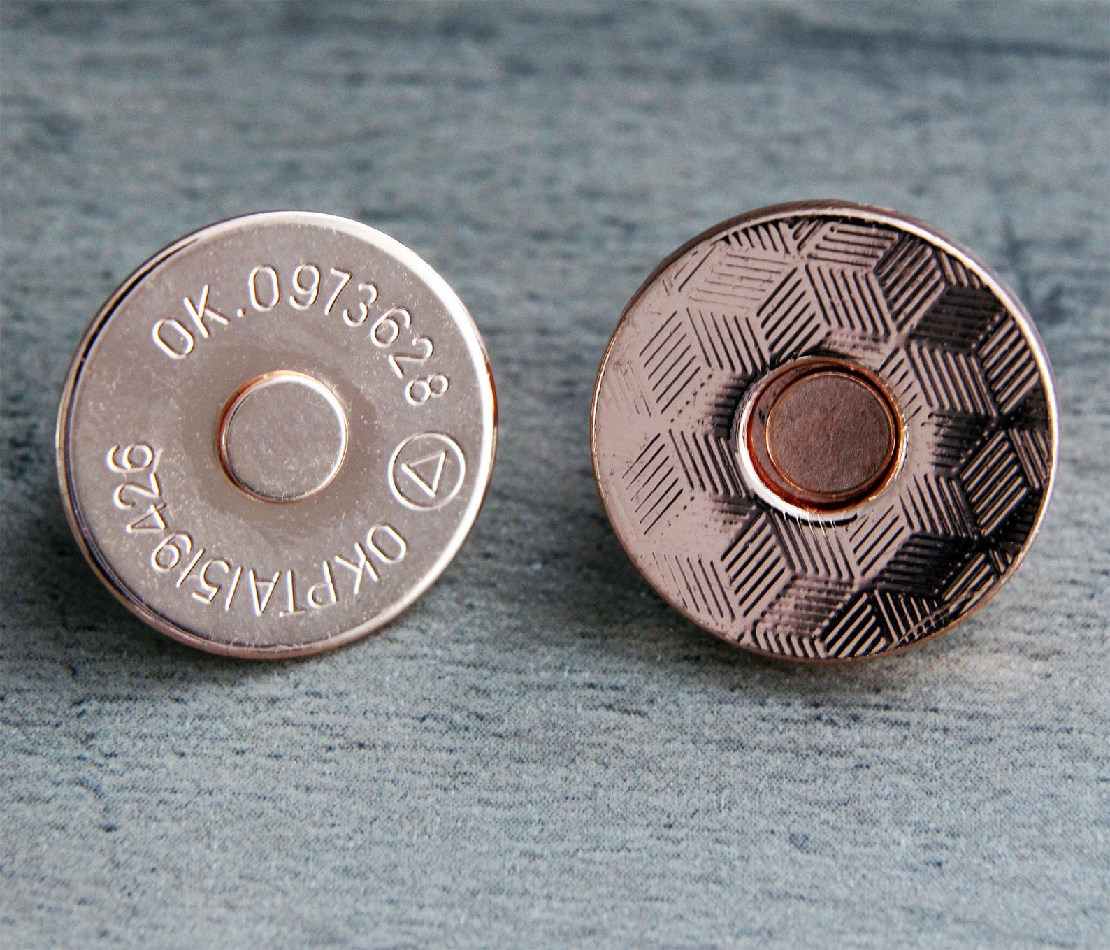 18mm Thin Magnetic Purse Snaps - Closures (5 Sets) - Etsy