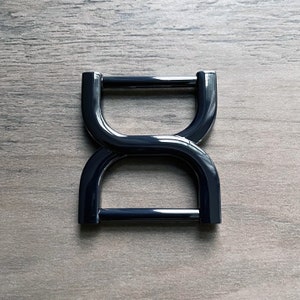 1” Double D-ring, Strap Connectors, D-rings, Bag Purse Hardware (4 Pack ...