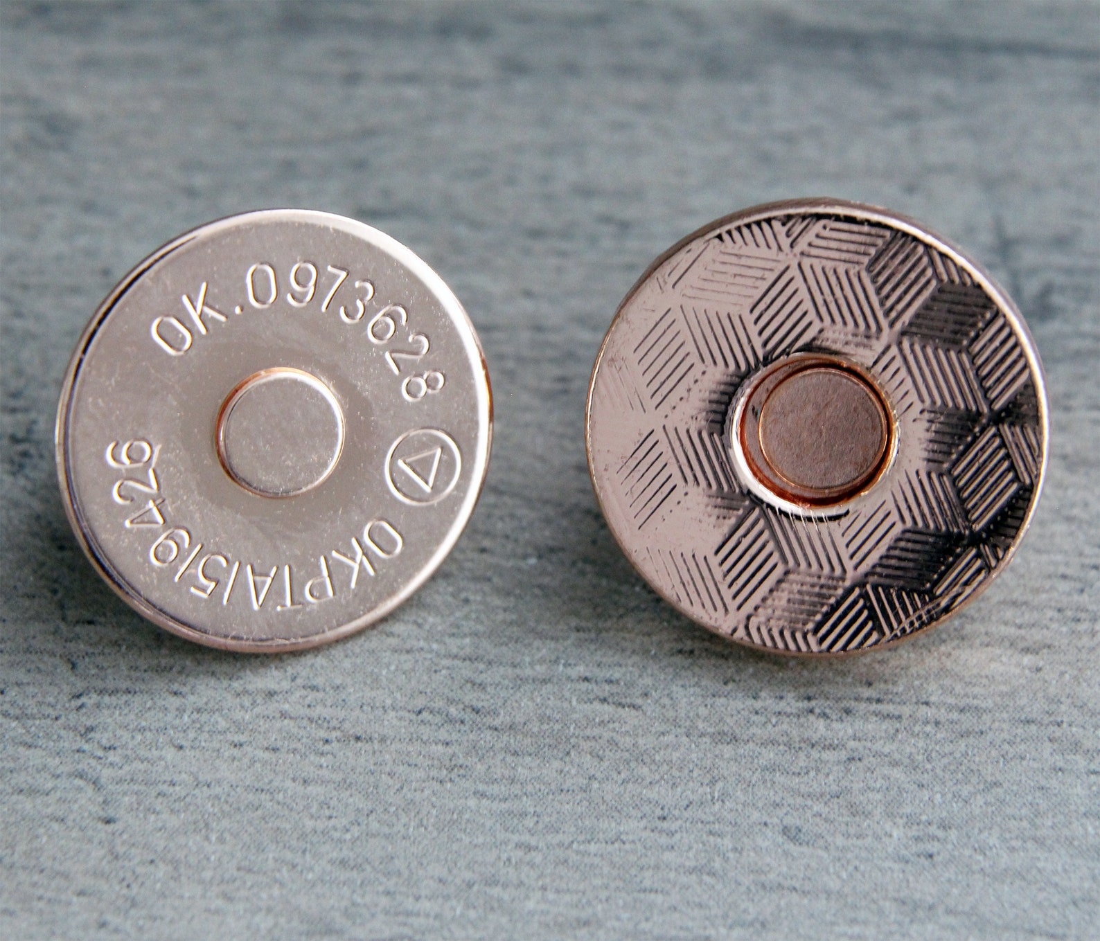 18mm Thin Magnetic Purse Snaps Closures 5 sets | Etsy