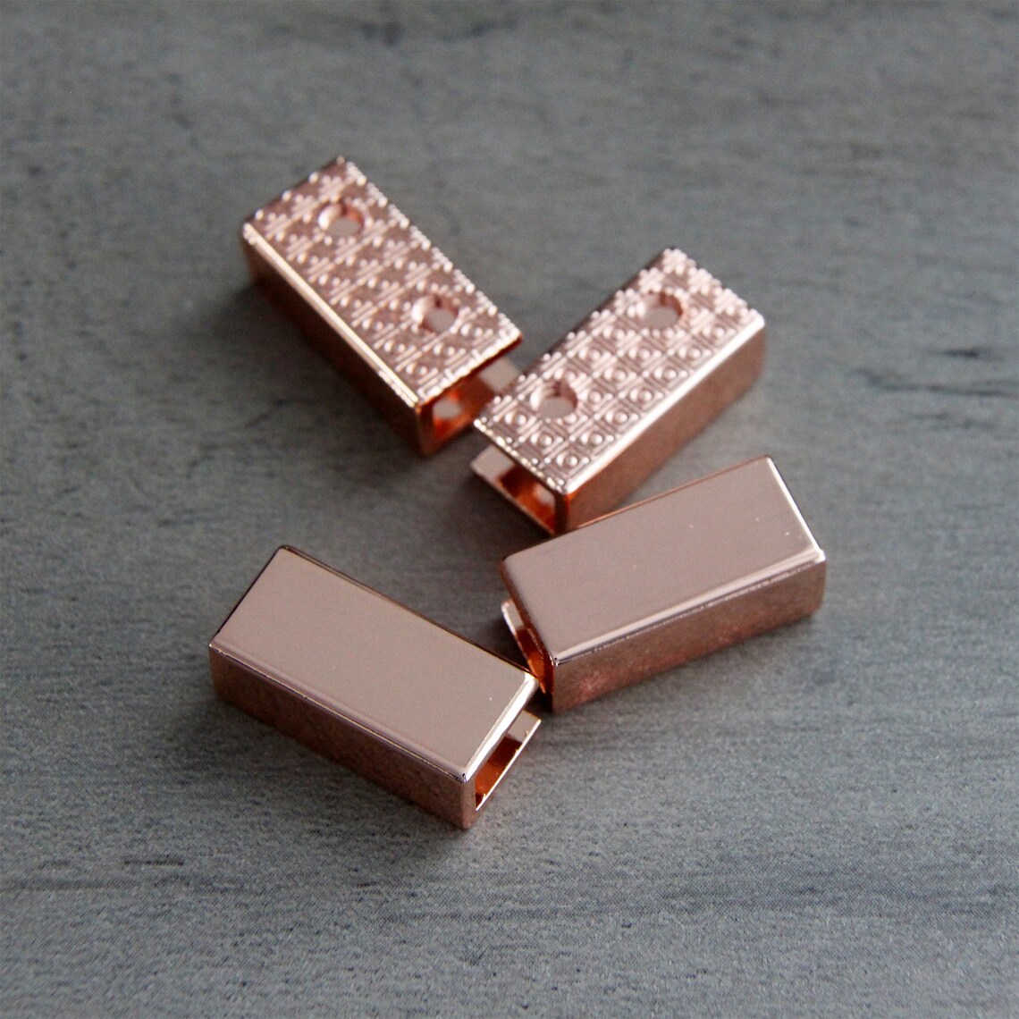 3/4″ (20mm) Rectangle Strap End Caps – 4 Pcs - Etsy