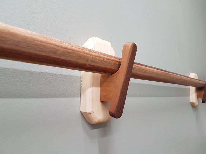 Paddle Hanger, Horizontal Paddle Wall Hanger, Coat Hook. This Item is ...