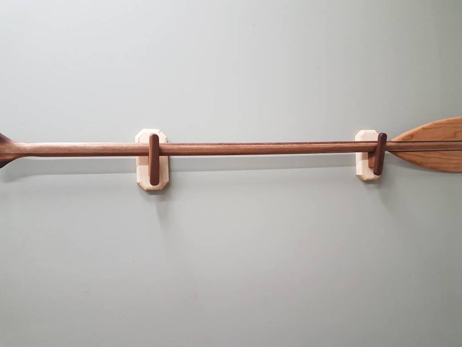 Paddle Hanger, Horizontal Paddle Wall Hanger, Coat Hook. This Item is ...