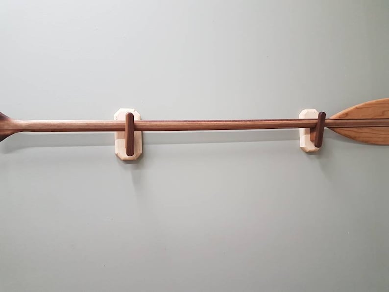Paddle Hanger, Horizontal Paddle Wall Hanger, Coat Hook. This Item is ...